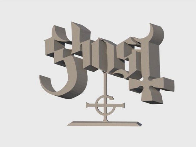 Ghost BC Logo by Yord1s 3d model