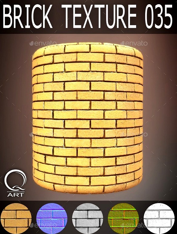 Brick Textures 035 3d model