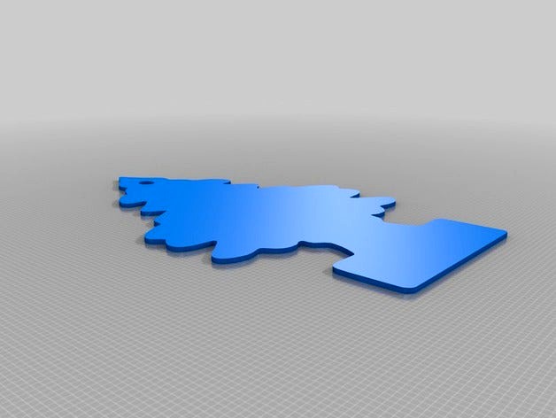 Wunderbaum (without text) by Zwxq3 3d model