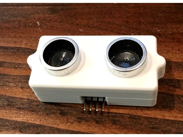 HC-SR04 Case by mbigby 3d model