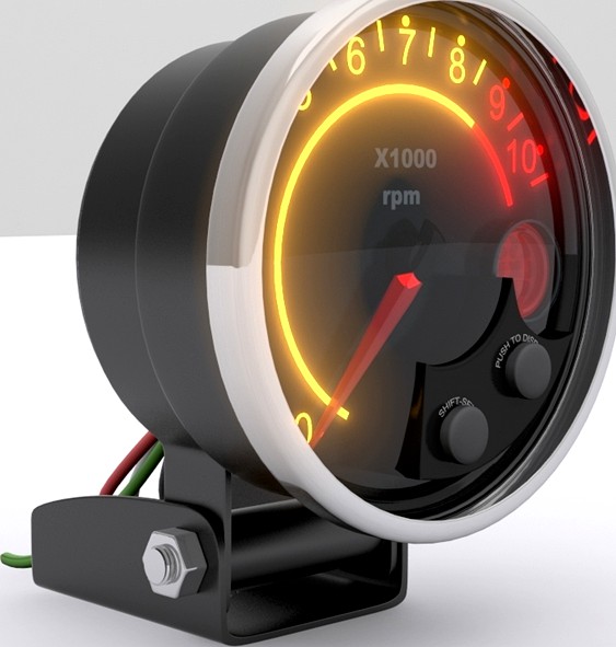 Tachometer 3d model