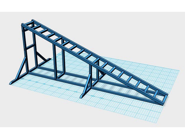 RC Articulation Ramp (RTI Ramp) by Pshycotik 3d model
