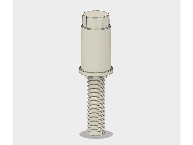G27 Clamp screw by S2KTS 3d model