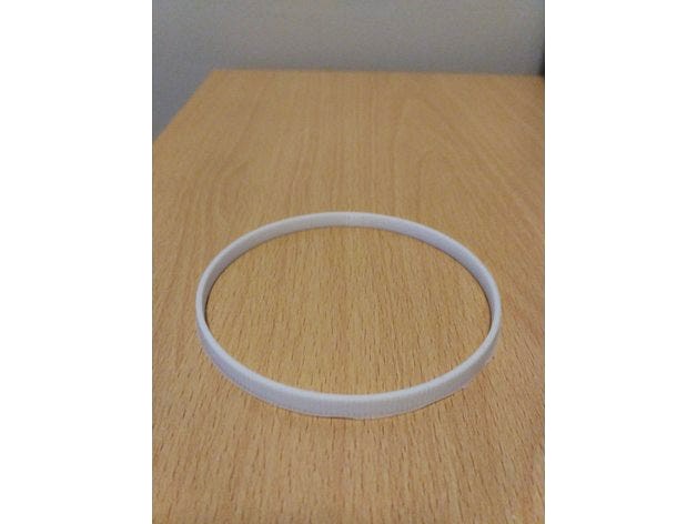 NASA Saturn V Stage 1 to 2 additional coupling ring by PeteTheVan 3d model