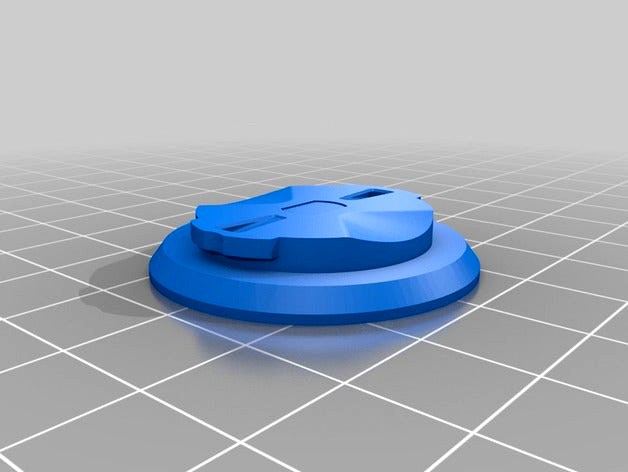 Garmin Quarter turn mount by mcpdevelopment 3d model