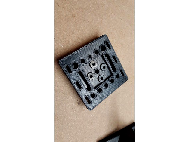Openbuilds Mini V Gantry mounting plate by mccartyb03 3d model