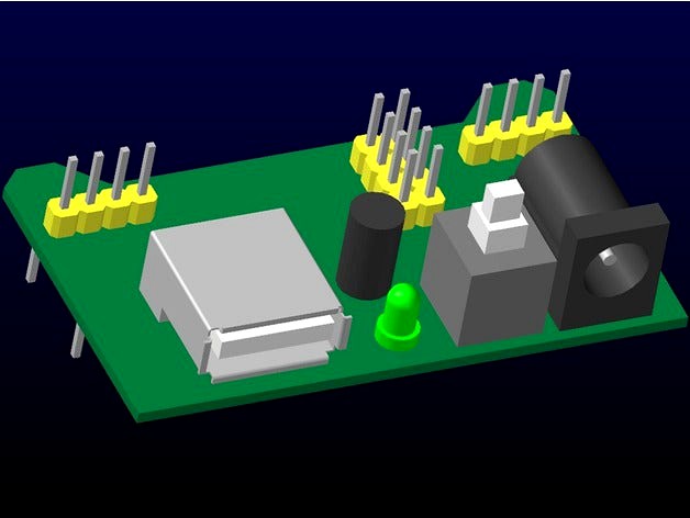 YWROBOT POWER MB V2 by WickedFog 3d model