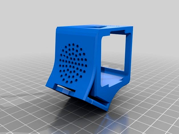 Wildtype 35 Degree Go Pro Session 5 Mount by jaydeelocs 3d model