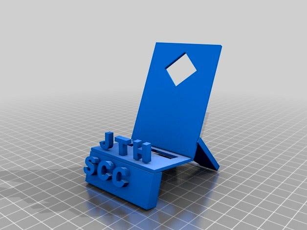 phone stand by jharsey0002 3d model