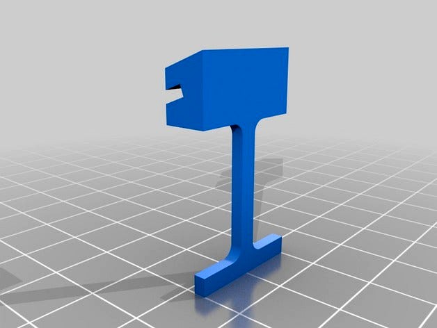 Baseball / Comic Card Stand by wcspracklin 3d model