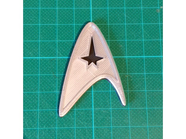 Starfleet Deltashield Kelvin timeline wearable by jvhazendonk 3d model