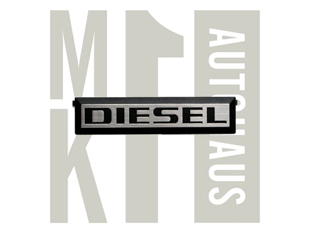 Emblem Diesel VW Golf mk2 by MarcinWojcik 3d model
