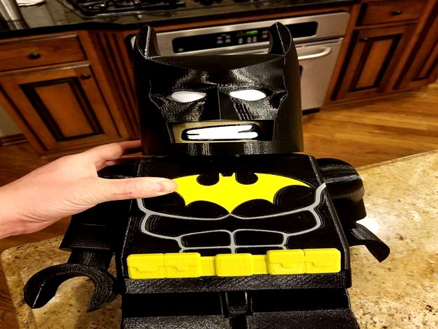 Huge LEGO Batman by animuL67 3d model