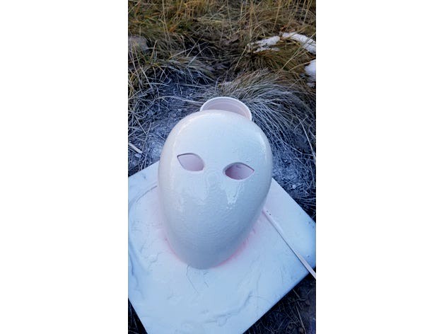 Hei's Mask (Darker than Black Cosplay) by mstrperson 3d model