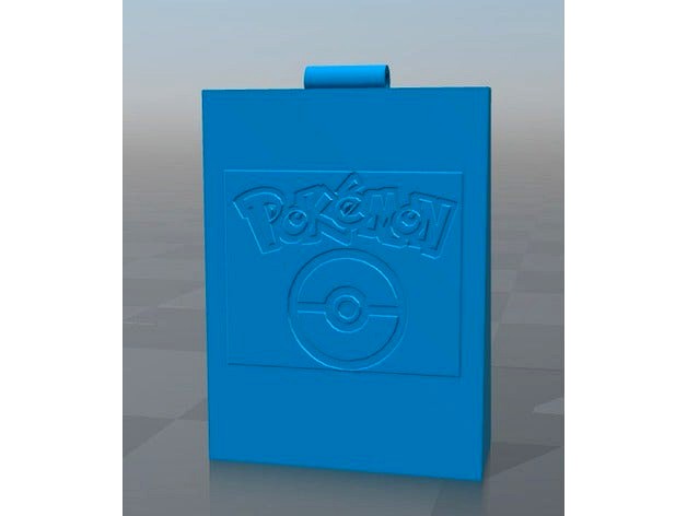 Pokemon Deck Box by GalacticSpook 3d model