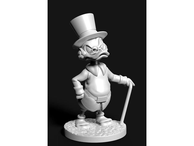 HQ Scrooge Mcduck by towel42 3d model