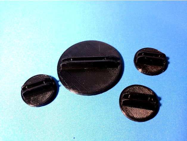 Pawn Bases with Teeth by MaladaptiveK 3d model