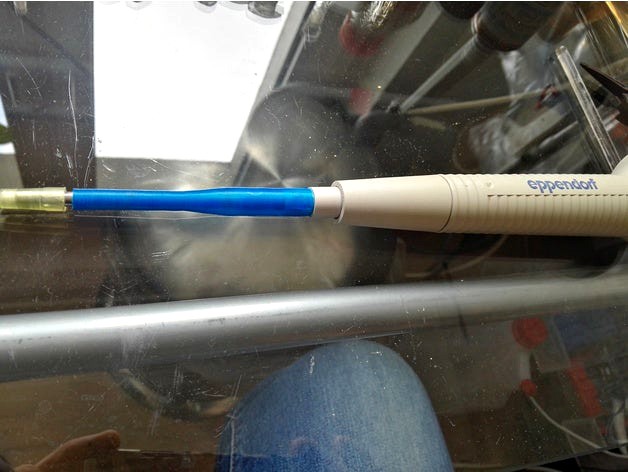 Eppendorf pipette Tip dropper by DrWhat 3d model