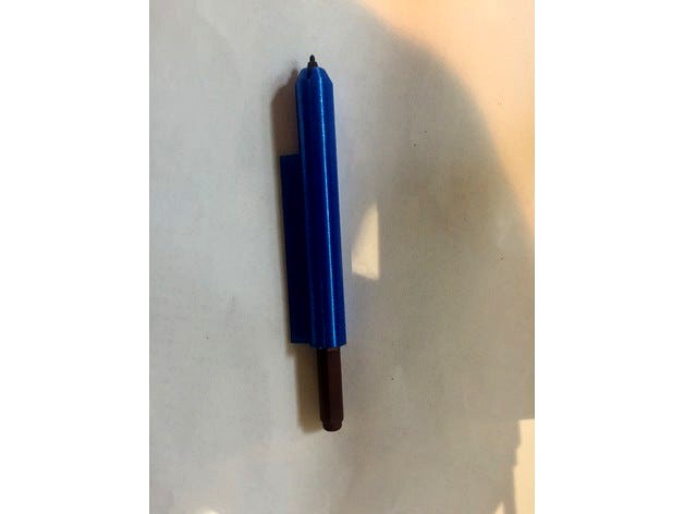 Surface Pro Pen Holder by rdominelli 3d model