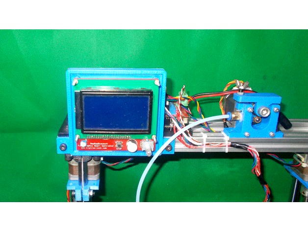 116-Homemade LCD Case 3D Printer DIY Arduino Ramps Shield Actuator ...