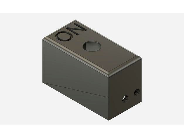 Toggle Switch Block for LEGO by bblack7489 3d model