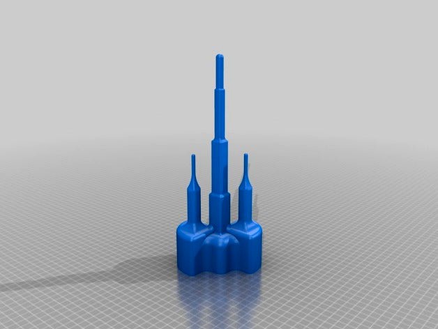 Tower Curves by The_LAB 3d model