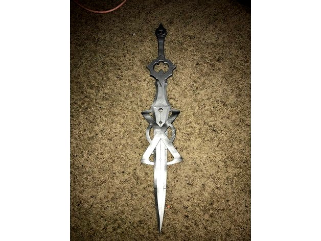 Infinity Blade by fhardrock 3d model