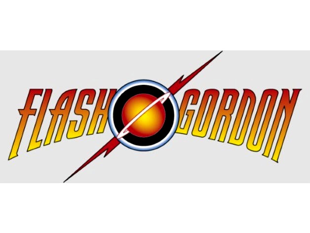 Flash Gordon Logo by KillerSmurfling 3d model