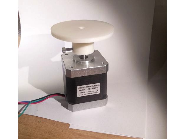 rotary table for 3D Scanner Nema 17 / 5mm by g3org model