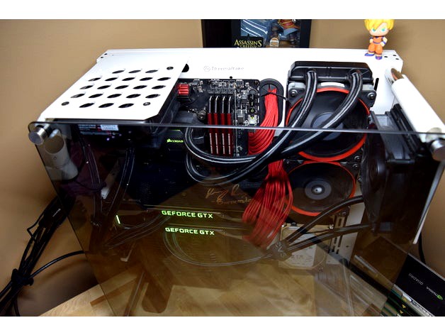 Thermaltake CORE P3 RADIATOR/FAN MOUNT by DisherDesign 3d model