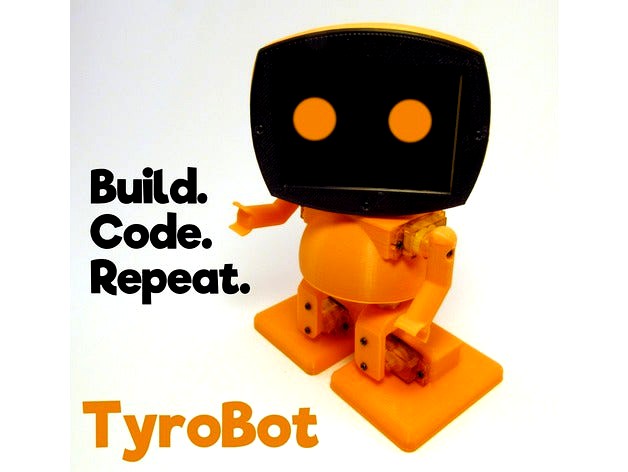 TyroBot: DIY Humanoid Robot Kit by Mach_5 3d model