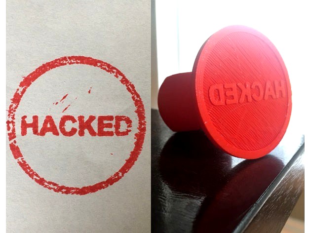 Hacked Stamp by Clocktimer 3d model