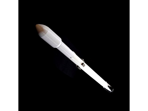 SpaceX Falcon 9 Model Kit by chemteacher628 3d