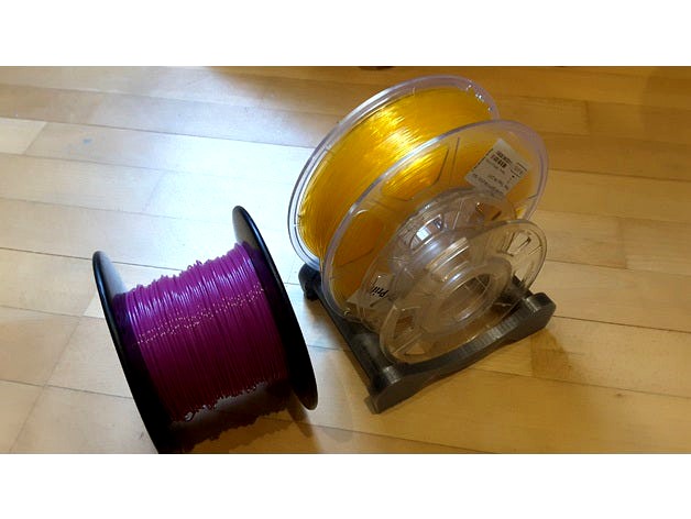 Filament spool universal carrier by satsatt 3d model