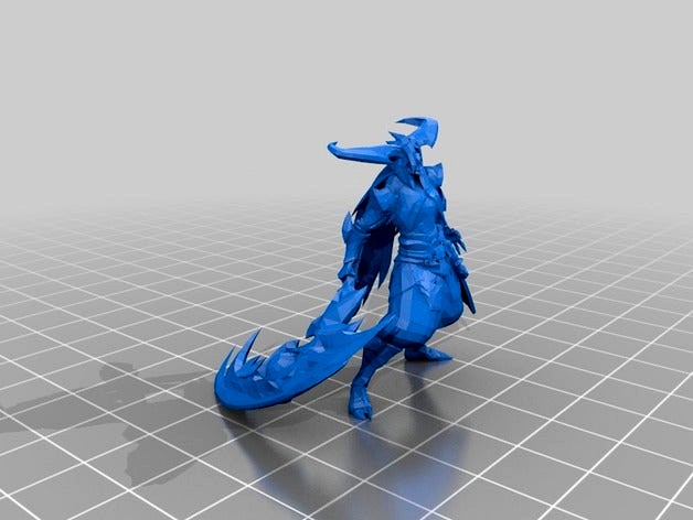 Kayn by Aidenanese 3d model
