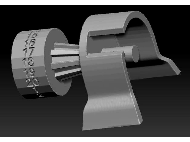 20 Wound Counter by kdesmo 3d model