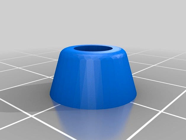 Surface mounted LED socket. by Chiral747 3d model