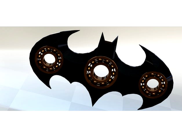 Batman spinner by rustik168 3d model