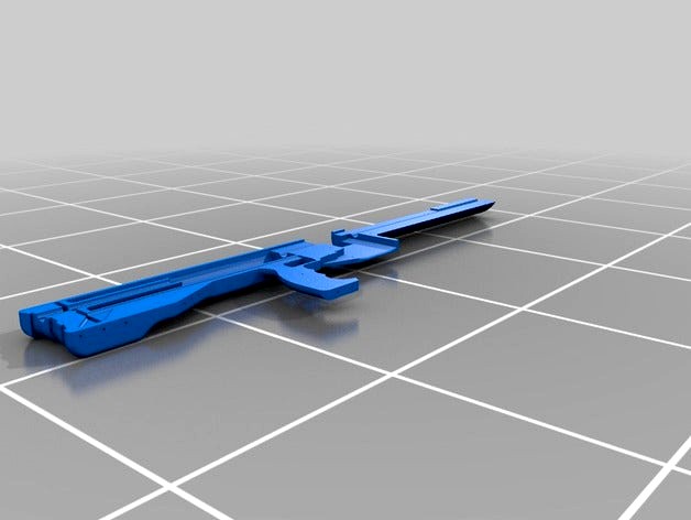 Javelin High-Volume Nerf Blaster by flemdogmillionaire 3d model