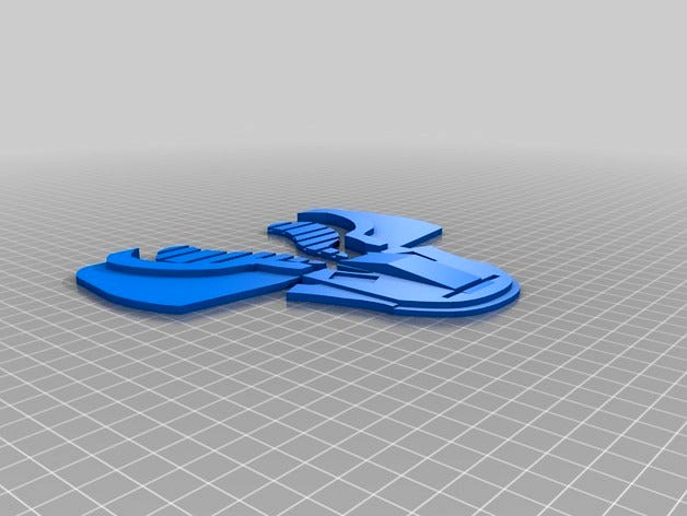The Flash Savitar Helmet V.2 WIP by Ark3n 3d model