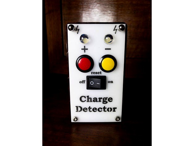 An electrostatic charge detector by cmug 3d model