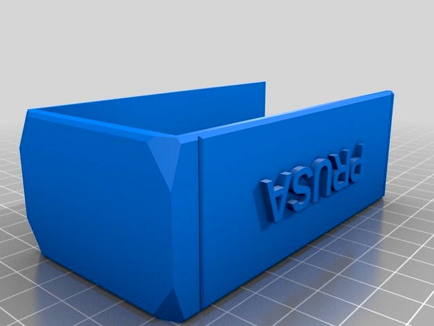 Original Prusa I3 MK2 PSU Top Cover by BeardedMaker 3d model