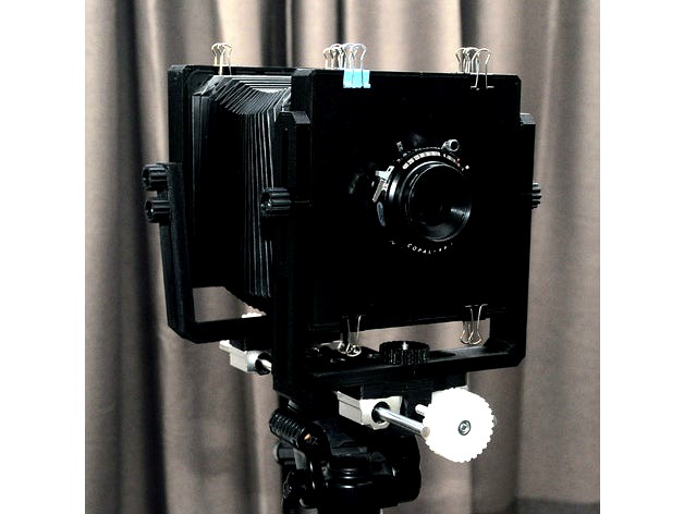 BlackRiver 4x5 View Camera v1.0 by vfalendysh 3d model