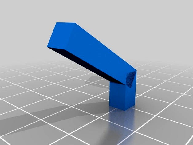 Small 60 Degree Overhang Calibration Test by PrintsIT 3d model