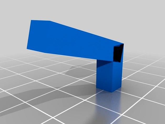 Small 75 Degree Overhang Calibration Test by PrintsIT 3d model