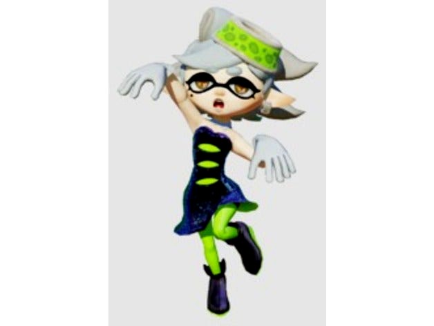 Splatoon Marie T-Pose by Splat_Tim 3d model