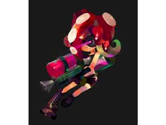 Splatoon Octoling T-Pose by Splat_Tim 3d model