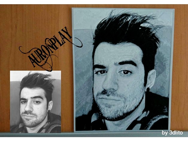 DIBUJO Auronplay 3D by tresdlito model