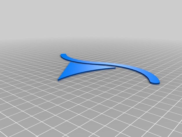 Sharkoon logo by EDSTOR 3d model