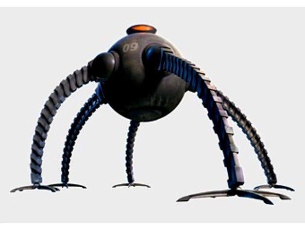 Omnidroid by LordNigNog 3d model